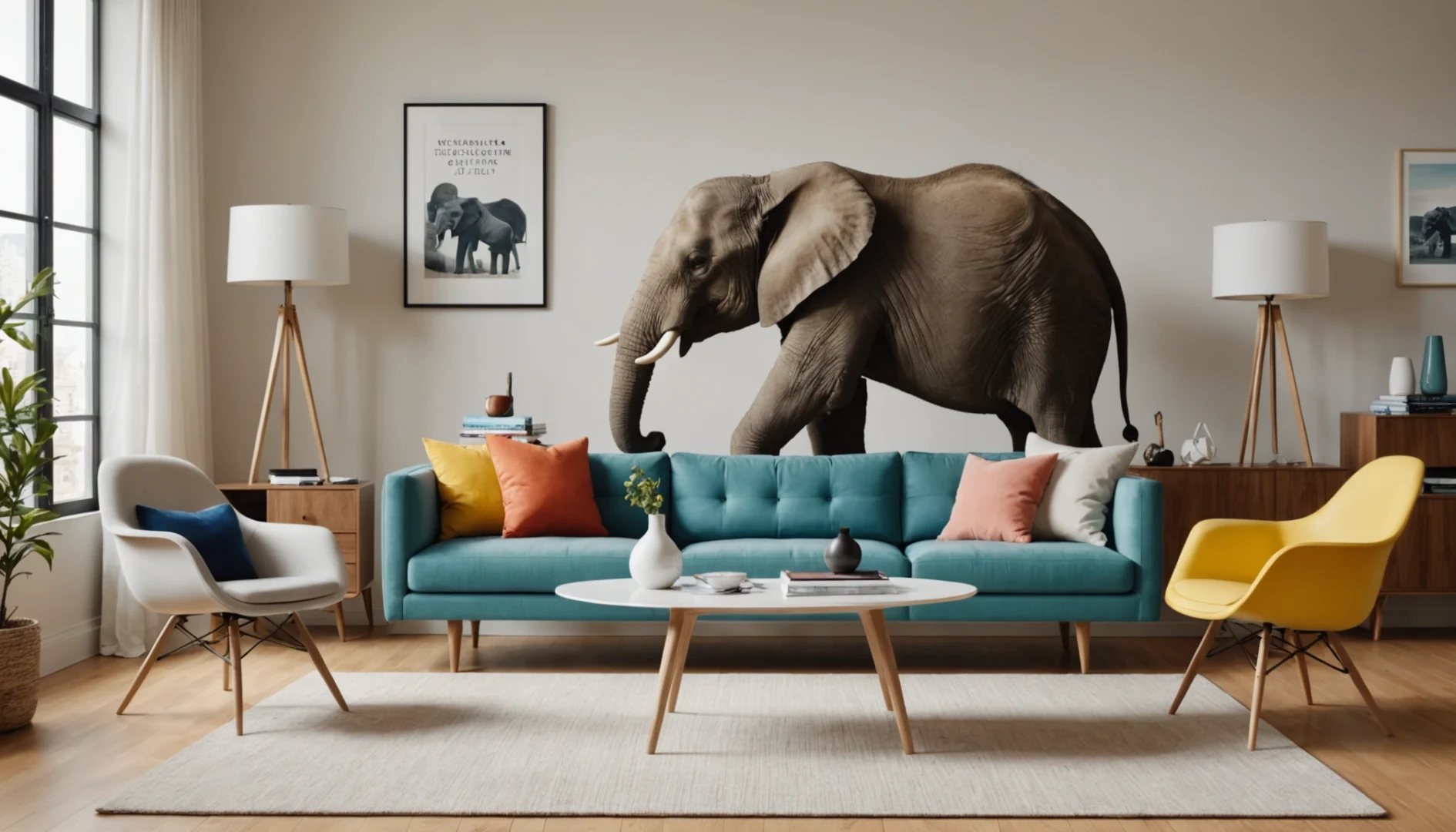 Éléphant Charles Ray Eames : touche ludique pour votre déco